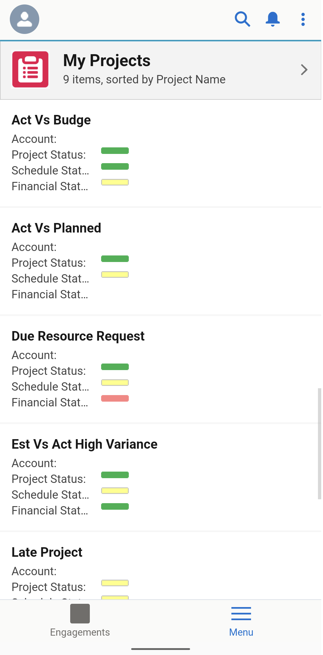 Mobile Project Management Workspace